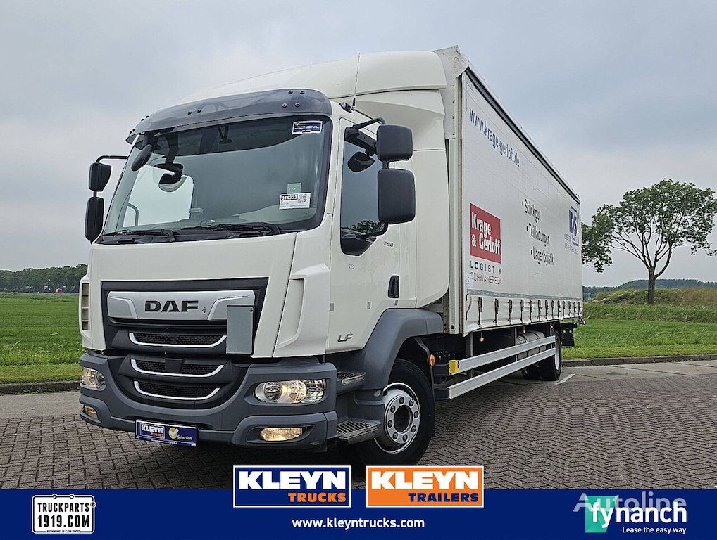 DAF LF 290 16t navi box l: 8.4m kamion sa klizna zavesa cerada