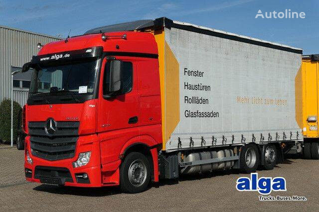 Mercedes-Benz 2542 LL Actros 6x2, RUFA, Komplettzug, 110m³ kamion sa klizna zavesa cerada + prikolica sa kliznom ceradom