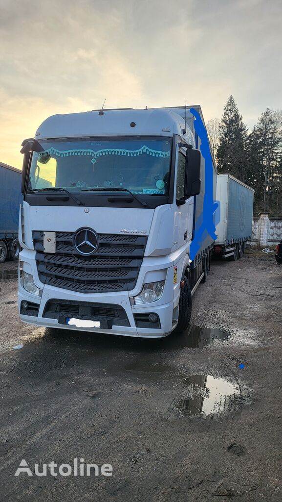 Mercedes-Benz Actros 2545 kamion sa klizna zavesa cerada