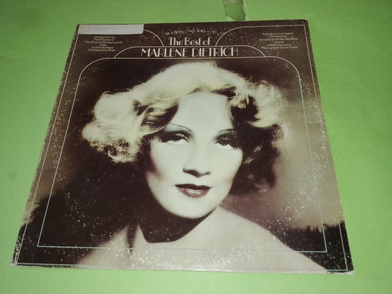 Marlene Dietrich – The Best Of Marlene Dietrich (USA)