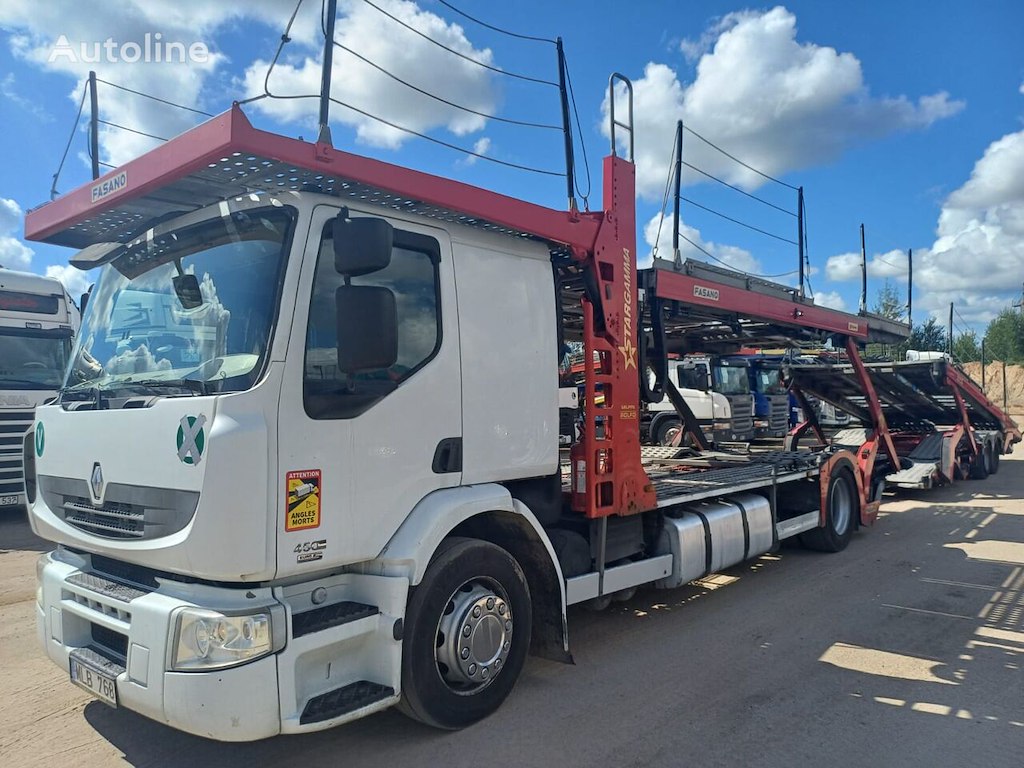 Renault + FASANO 2007 autotransporter + prikolica autotransportera