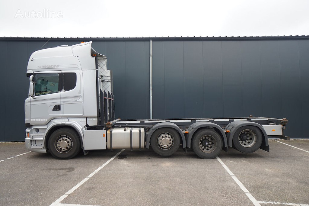 Scania R 490 8X2 20FT CONTAINER TRUCK 804.000KM vozilo za prevoz kontejnera