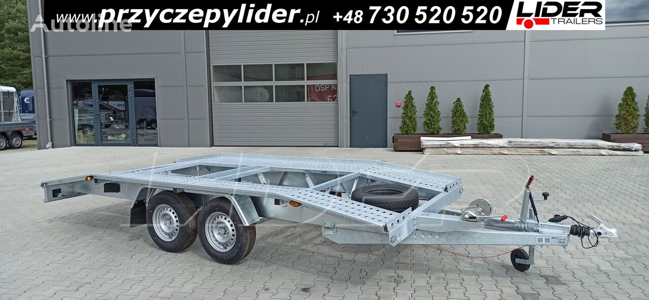 Nova Niewiadów BR-010 przyczepa Adam 450x200cm laweta 2700kg prikolica autotransportera