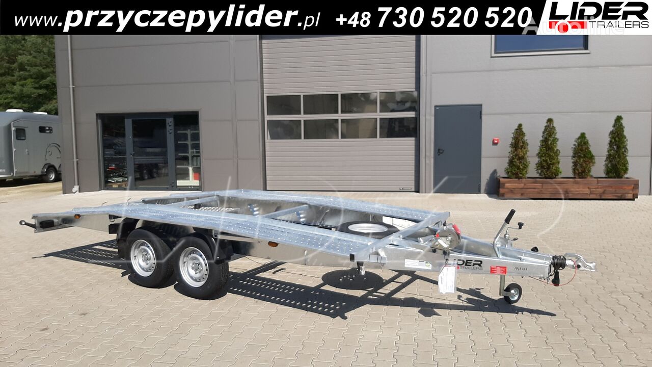 Nova Niewiadów BR-127 Adam 500x210cm laweta garbatka 3000kg prikolica autotransportera