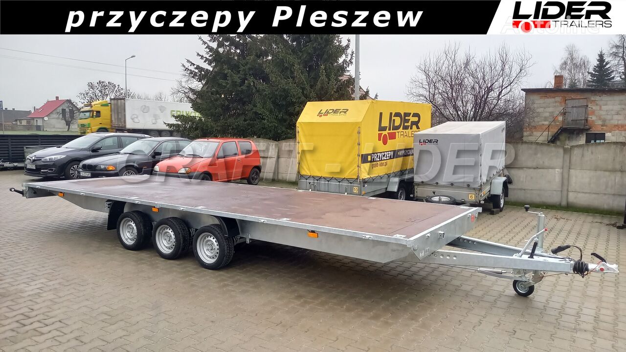 Nova Niewiadów BR-080 przyczepa 650x220cm ATLAS podłoga 3500kg prikolica autotransportera