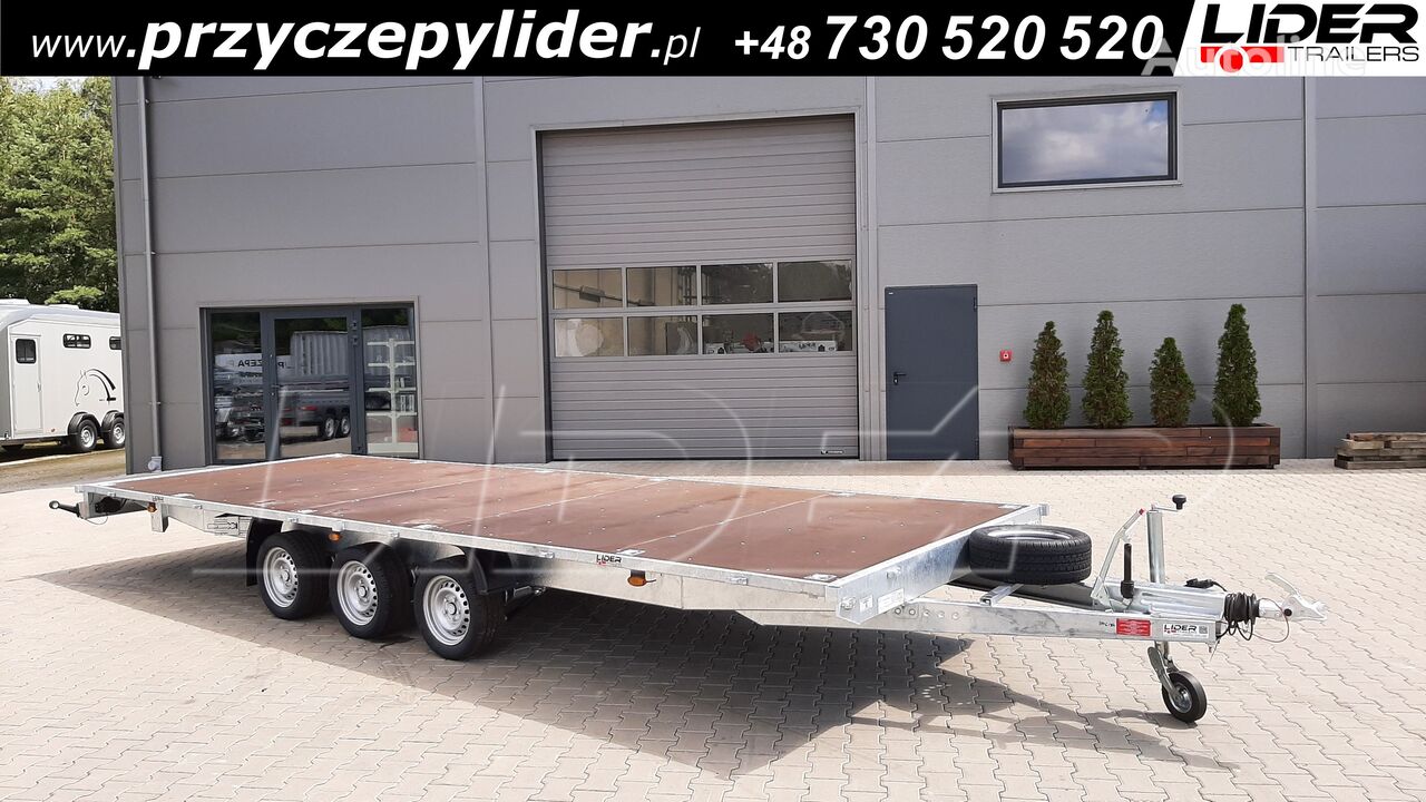 Nova Niewiadów BR-091A przyczepa 620x210cm podłoga 3500kg prikolica autotransportera