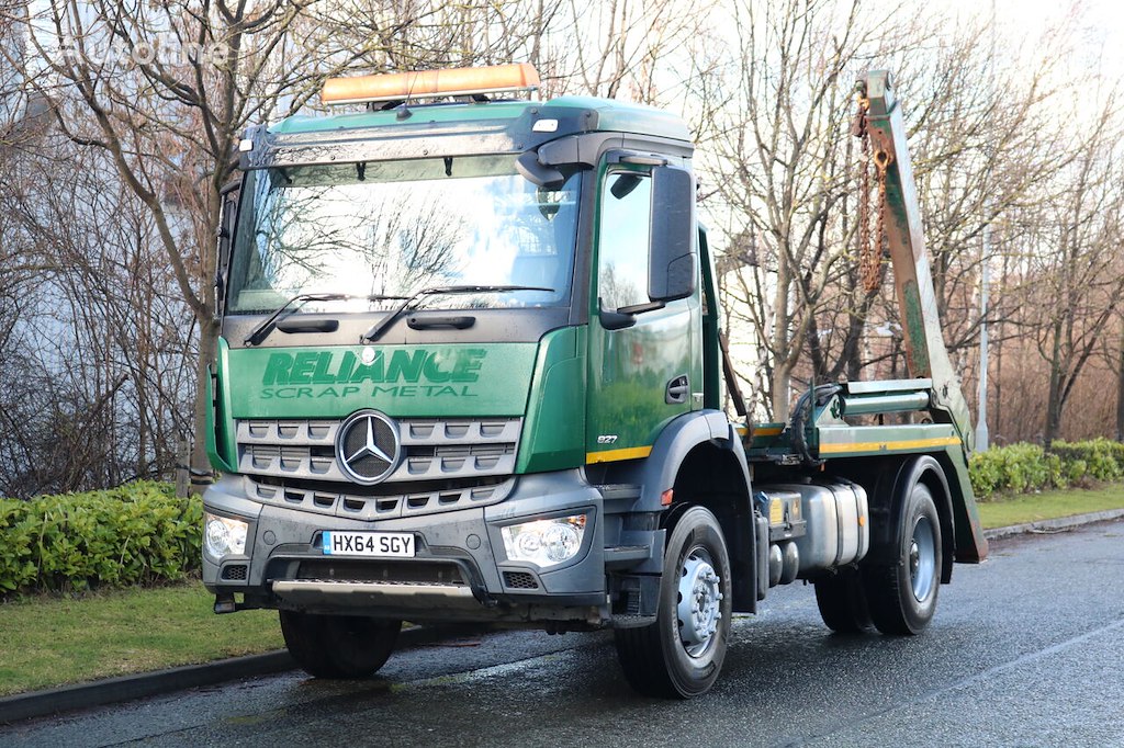 Mercedes-Benz AROCS 1827 MULTIFLIFT SKIP LOADER (2014) kamion autopodizač kontejnera