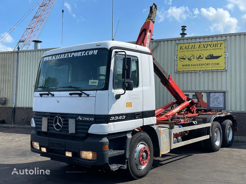 Mercedes-Benz Actros 3340 Hook 6x4 V6 EPS Gearbox Full Steel Big Axle's Good C kamion sa kukom za podizanje tereta