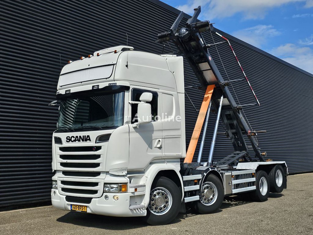 Scania R450 8x2 / CONTAINER SYSTEM / RETARDER kamion sa kukom za podizanje tereta