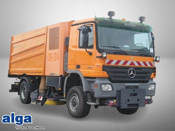 Mercedes-Benz 2032 A Actros 4x4, Bucher STKF 9500, Airport, AC vozilo za čišćenje ulica