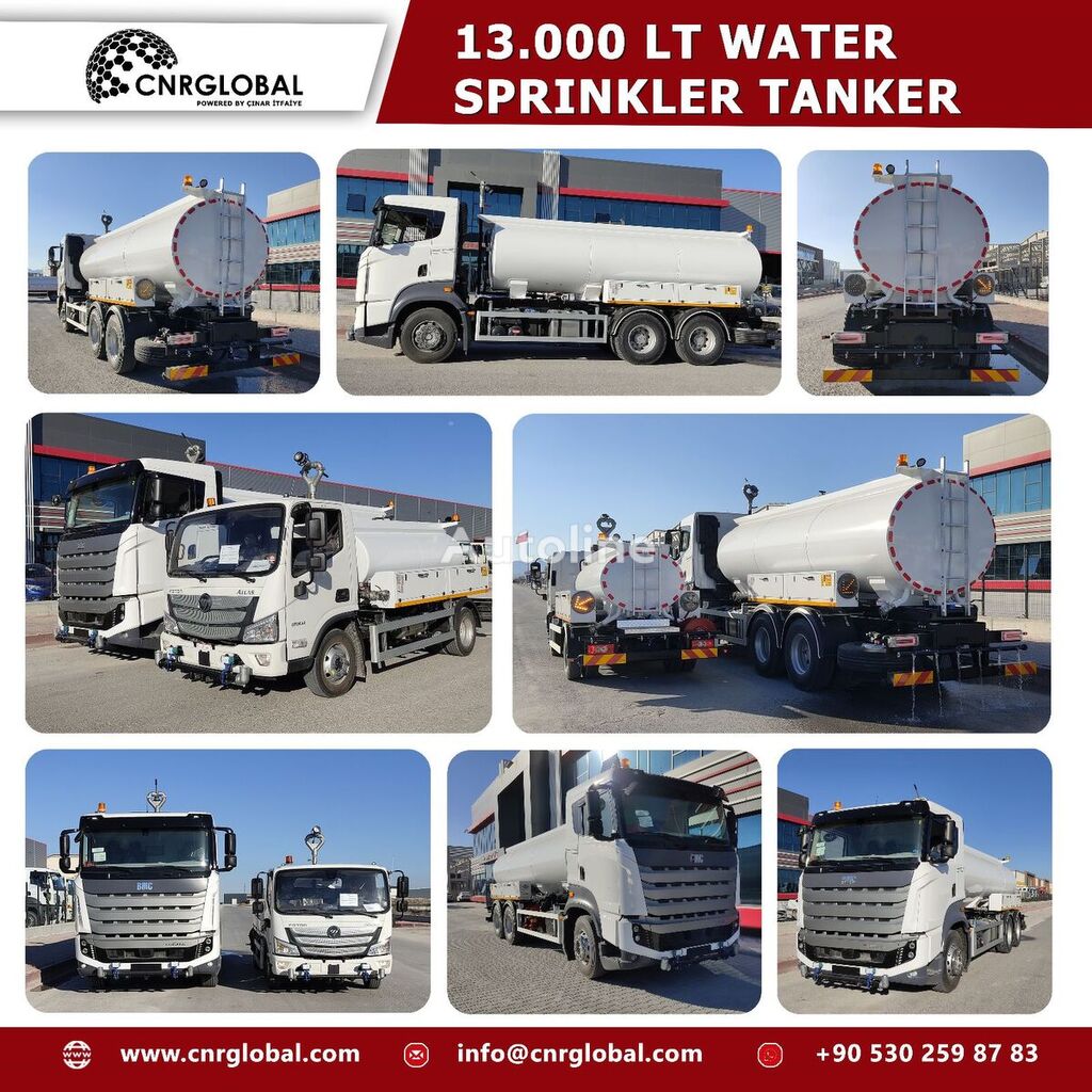 Nova BMC 13.000 LT WATER SPRINKLER TANKER / 2024 cisterna za pranje ulica