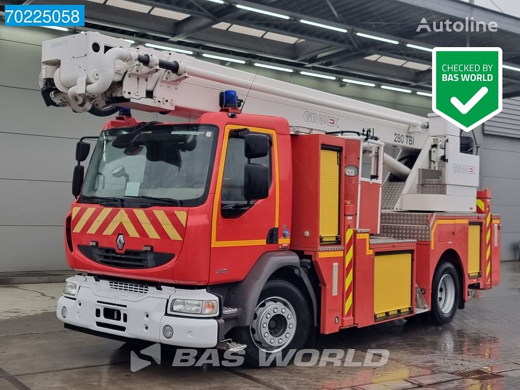 Renault Midlum 280 4X2 Superstructure not working! Manual Feuerwehr vatrogasno vozilo