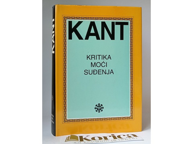 KRITIKA MOĆI SUĐENJA: Imanuel Kant