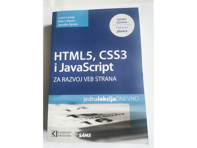 HTML5, CSS3 I JavaScript za razvoj veb strana