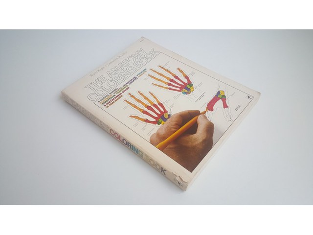 Anatomy Coloring book 1977 New York