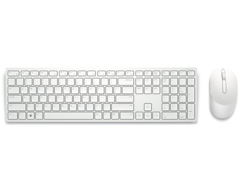 DELL - KM5221W Pro Wireless US tastatura + miš bela