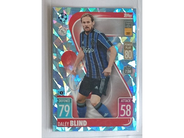 2021/22 Match Attax UEFA CL Blind Crystal Parallel