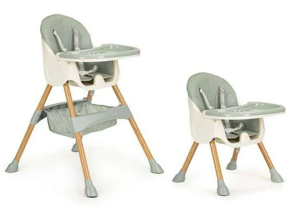 Eco Toys Stolica za hranjenje 2u1 Azure