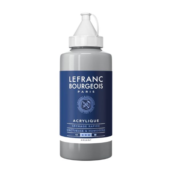 L&B Fine acrylic LB FAC 750ML SLVR