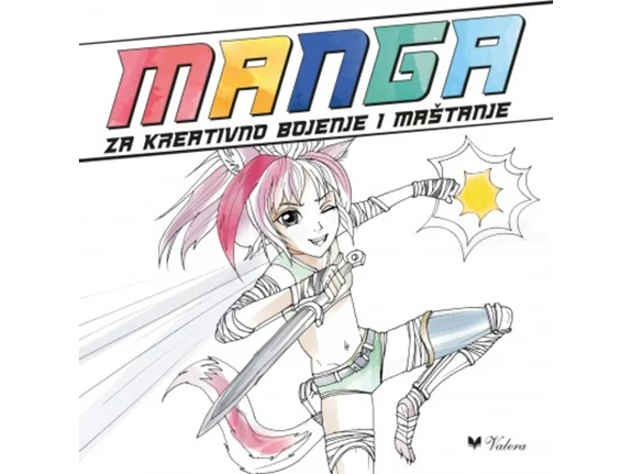 Manga za kreativno bojenje i maštanje