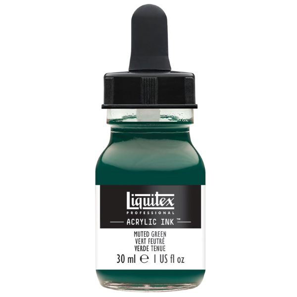 Liquitex LQX PRO INK 30ML BTL MUTED GREEN