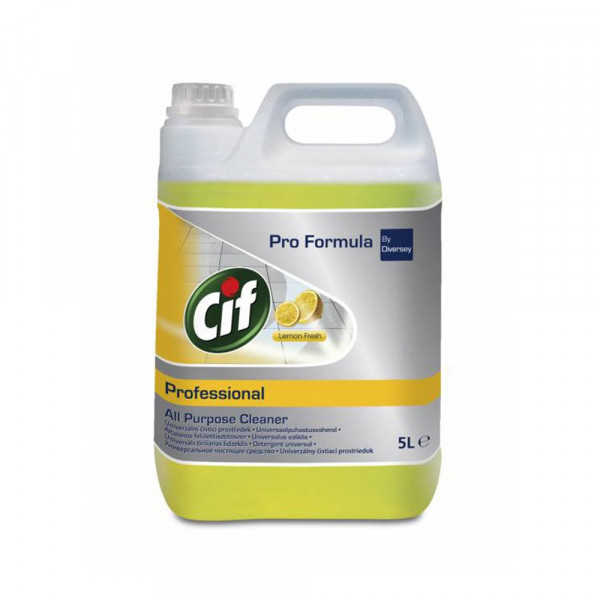 Tečnost za podove CIF univerzalno Lemon Profesional 5 litara