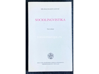 Miodrag Radovanović - Sociolingvistika