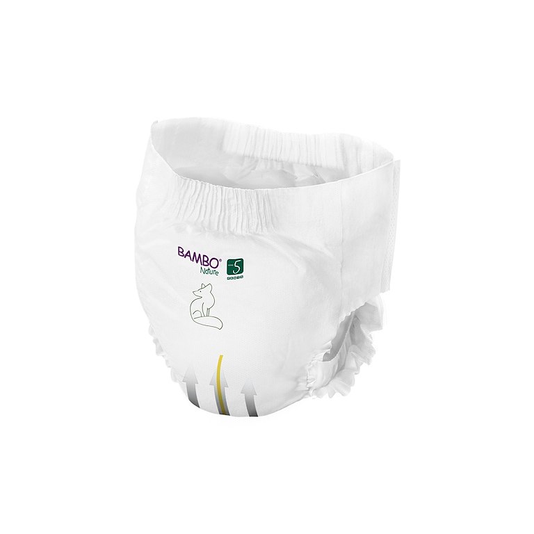 Bambo Nature Eco-friendly pelene gaćice 5 (12-18kg), 19kom