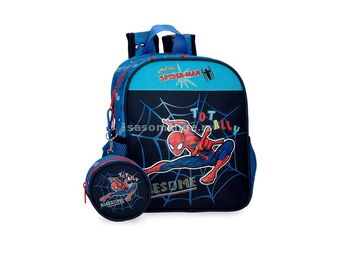 SPIDERMAN Ranac 25 cm - Teget