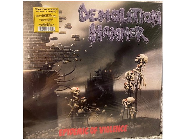 Demolition Hammer – Epidemic Of Violence(Lp,yellow,2023