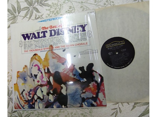 WALT DISNEY BEST from FILM LP MINT