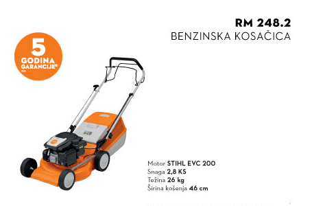 Benzinska kosačica RM 248.3