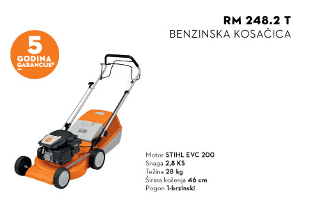 Benzinska kosačica RM 248.3T