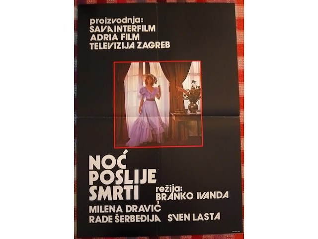 plakat NOĆ POSLIJE SMRTI