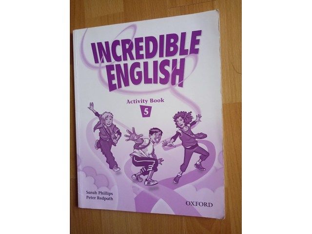 5. INCREDIBLE ENGLISH ACTIVITY BOOK 5 RADNA SVESKA