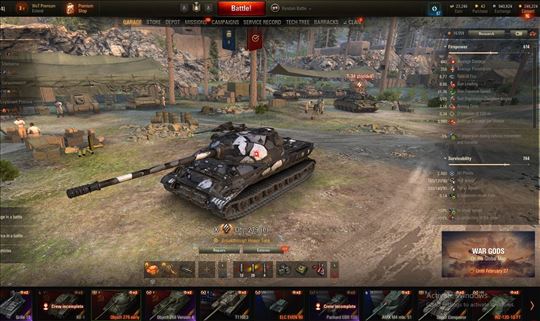 World of Tanks WOT nalog / Obj279(e) Obj260wn82500