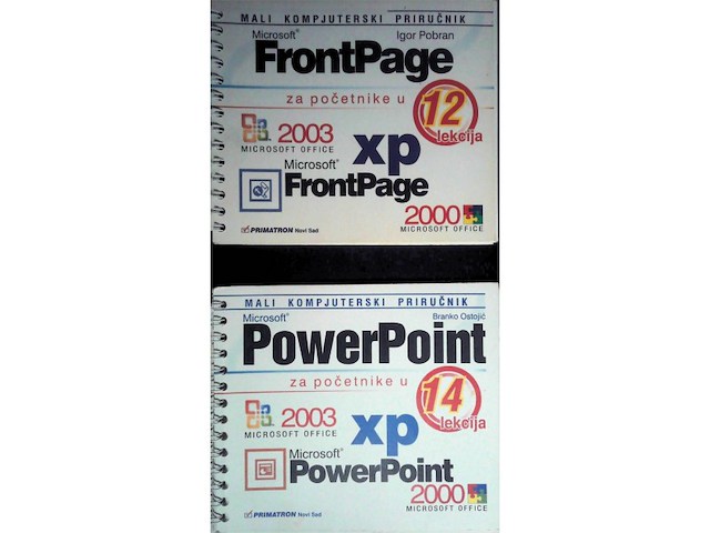 Front Page i Power Point iz 2003 godine