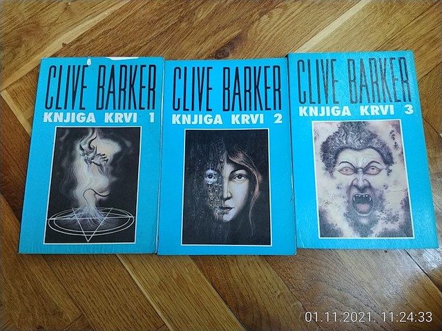 CLIVE BARKER, KNJIGA KRVI 1-3