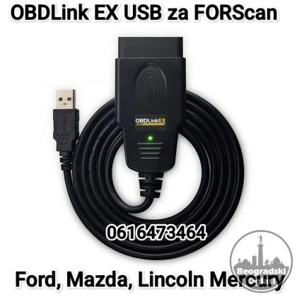 OBDLink EX OBD2 USB OBDwiz MultiECUScan / ForScan