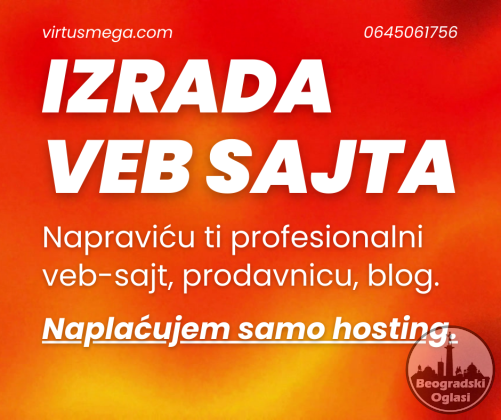 Napravicu ti Veb Sajt, Blog, Prodavnicu