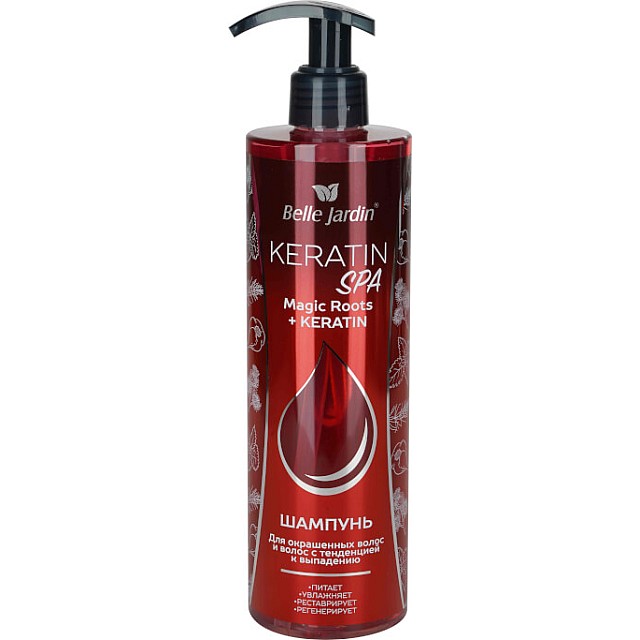 Šampon za kosu - protiv opadanja - Magični koren i Keratin KERATIN SPA 400 ml