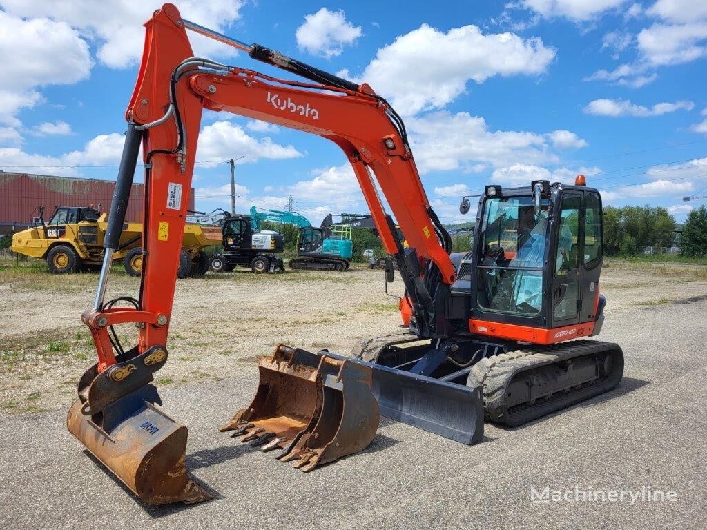 Kubota KX080-4x2 mini bager