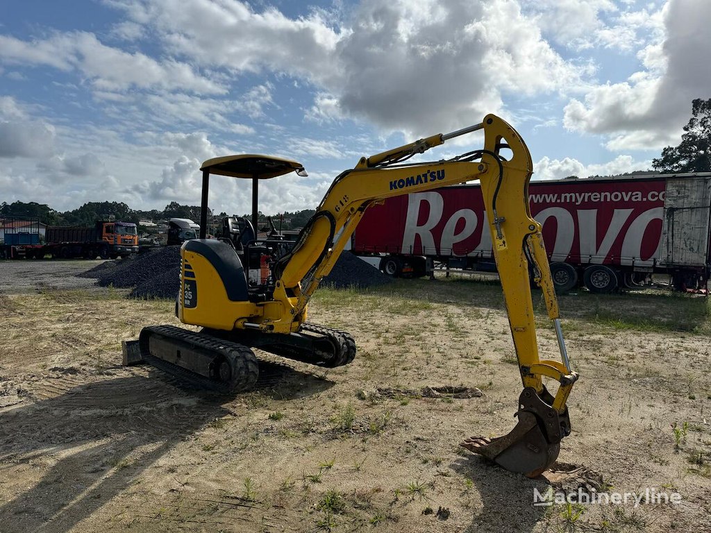 Komatsu PC35MR mini bager