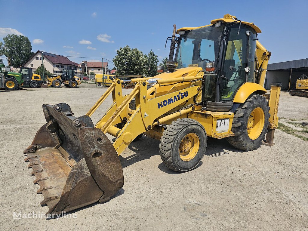 Komatsu WB97R-5 , powershift, joystick A/C bager-utovarivač