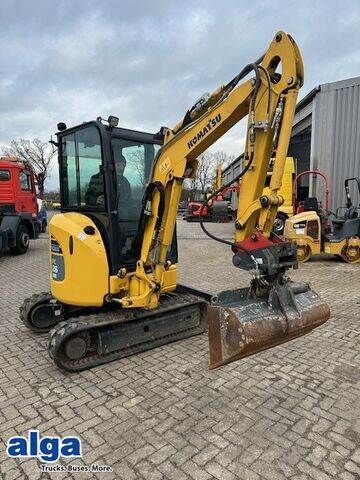 Komatsu PC26 MR-3, Lehnhoff S.W.S., Grabenschaufel, TOP mini bager