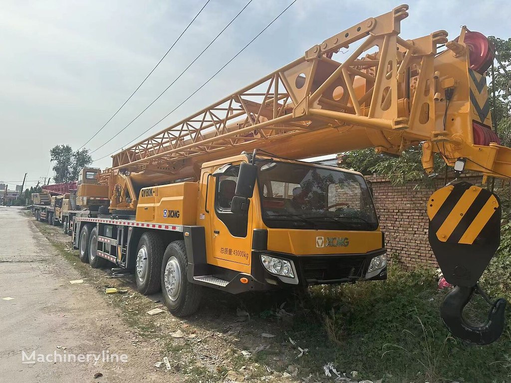 XCMG usedb chinese xcmg qy80k 80t truck crane pokretna dizalica