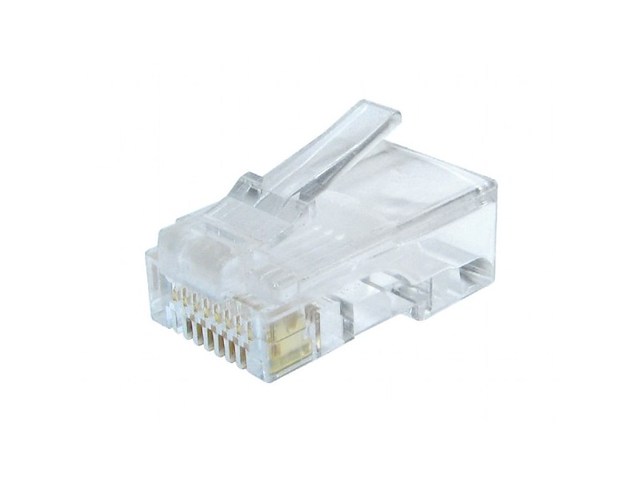 LC-8P8C-002/50 Gembird CAT6 UTP Modular plug 8P8C 30u gold plated RJ45, 50 u pak /CENA PO PAKOVANJU