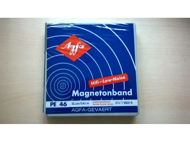 AGFA magnetofonska traka PE46 15 cm/540 m- novo