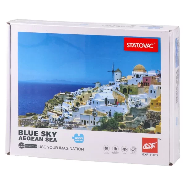 GXF Toys, puzzle, Santorini, 1000 dela