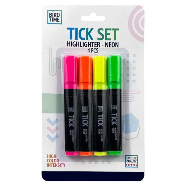 Tick 313, signiri, blister, neon, 4K